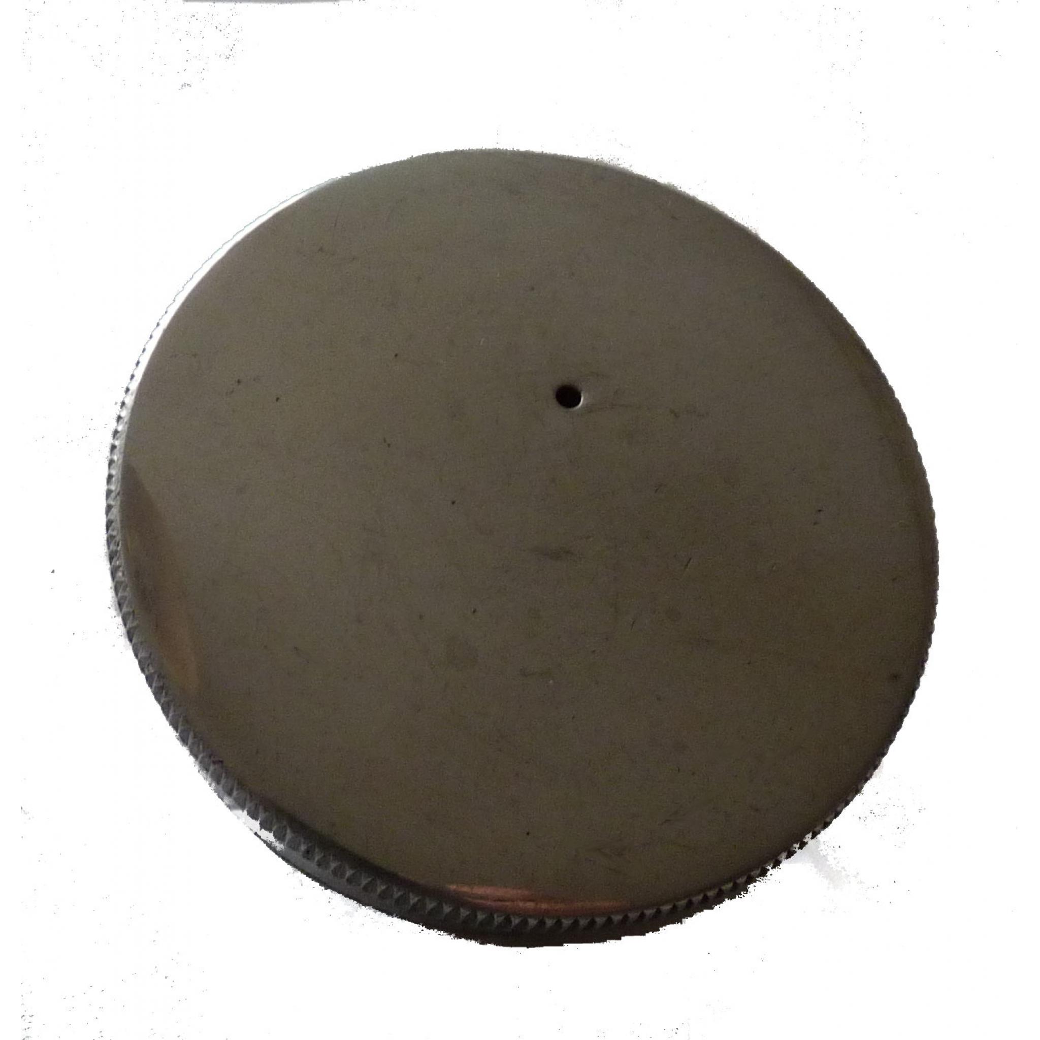 Alloy Oil Tank Filler Cap - 2 inch diameter with breather hole