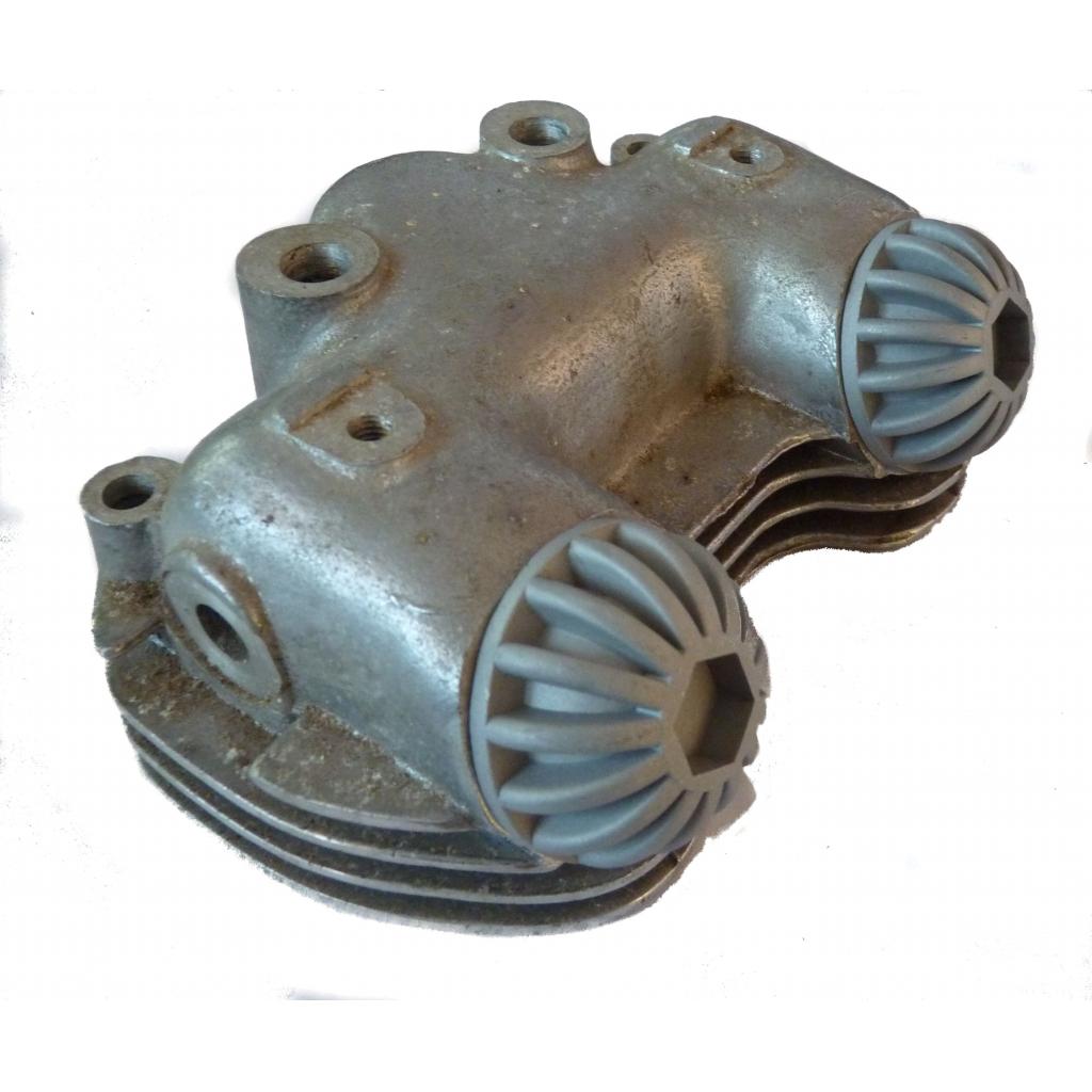 Webco Style Finned Rocker Box Caps - Triumph Unit Engines